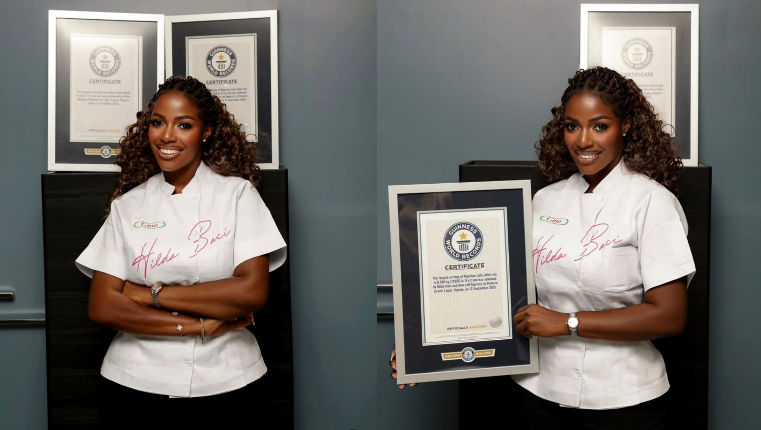 Hilda Baci’s Jollof Rice Cook Upgraded to World’s Biggest Rice Record ...